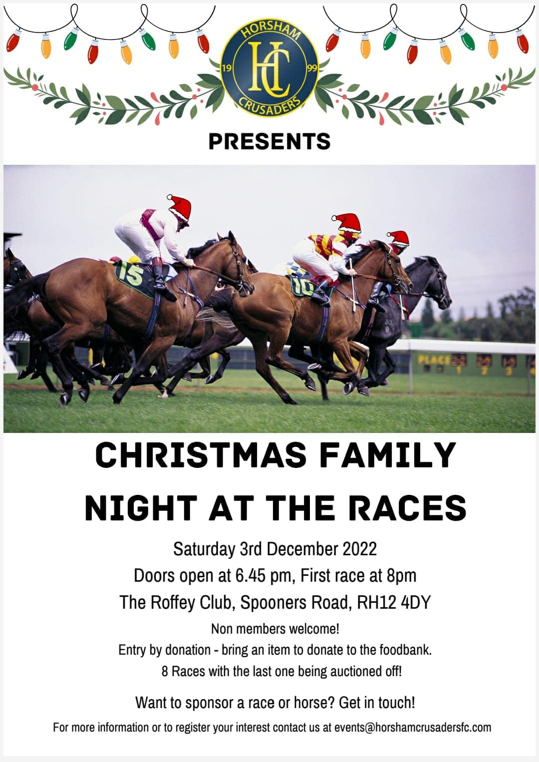 Night at the Races - Roffey Club