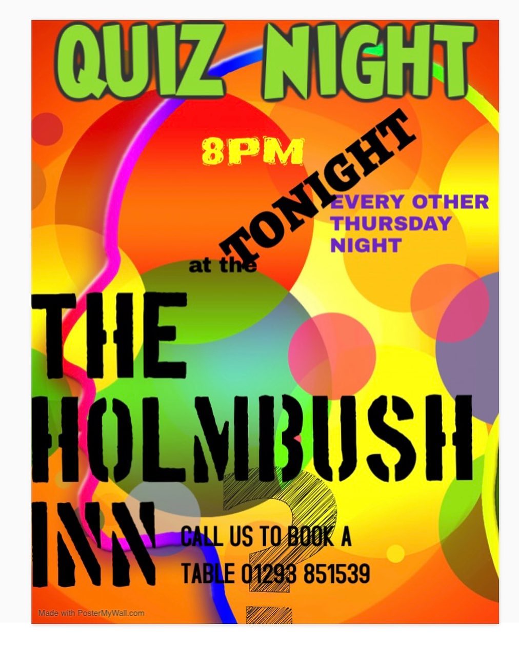 Quiz Night - The Holmbush Inn