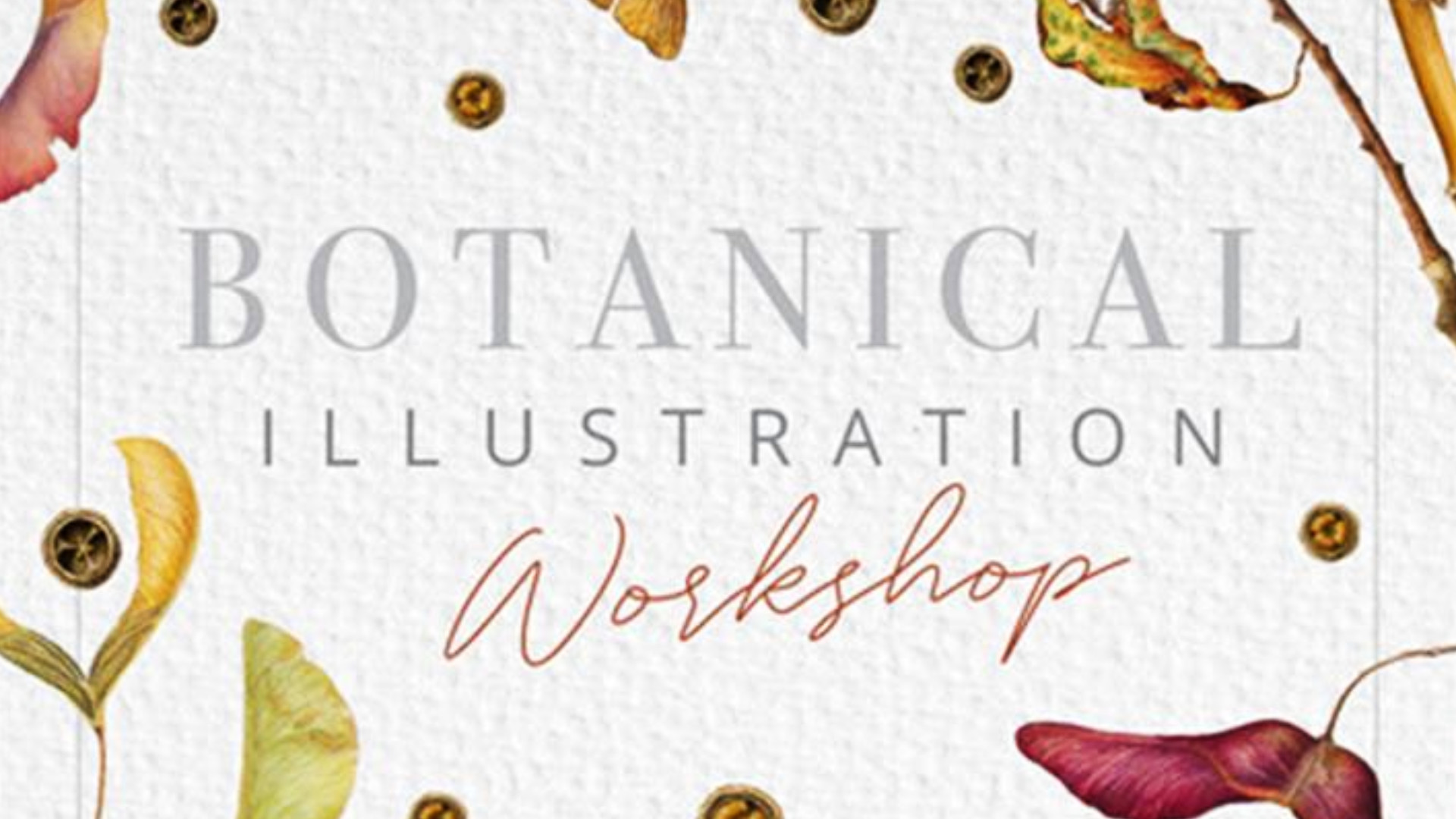 Botanical Illustration Workshop: Autumn at Leonard - Leonardslee Gardens