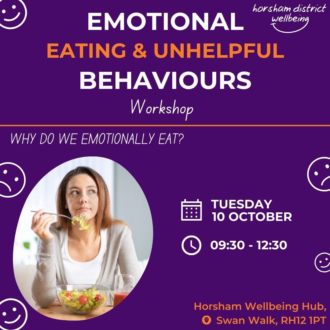 Eating Behaviours Workshop - Horsham District Wellbeing Hub