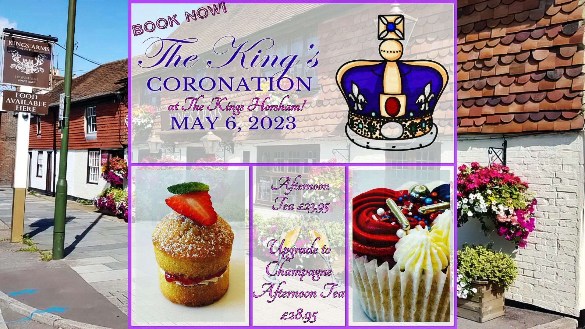 Royal Afternoon Tea - The Kings Arms