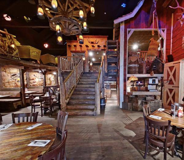 Take a look inside Horsham's Wild West themed restaurant.